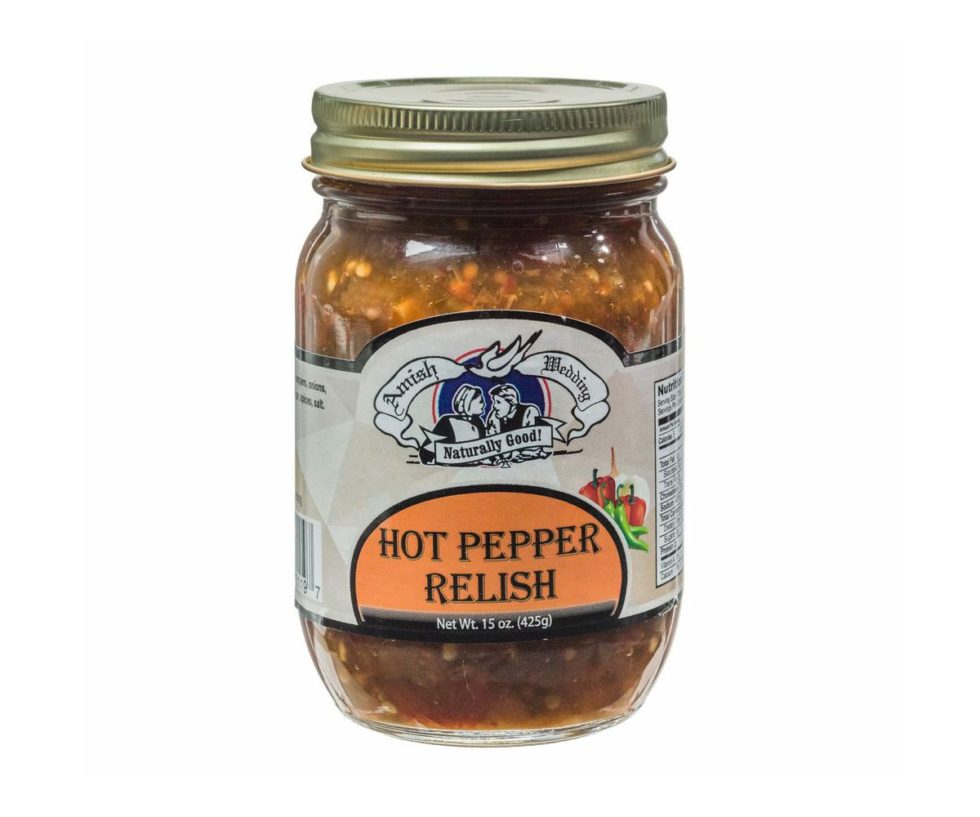 Hot Pepper Relish (15oz) - Troyer Market