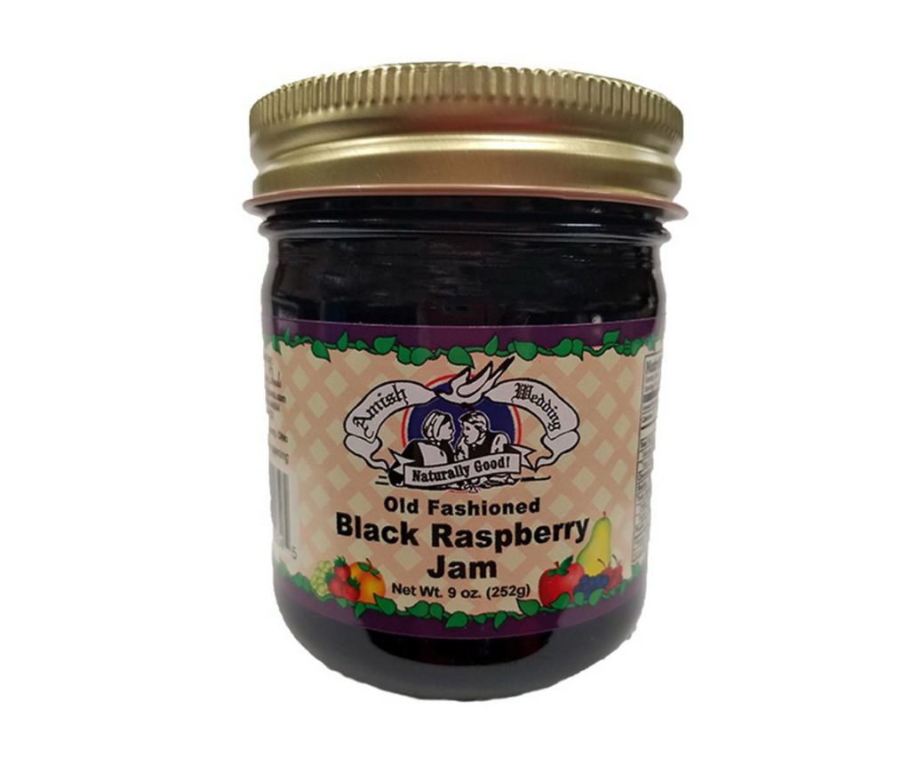 Black Raspberry Jam (9oz) - Troyer Market