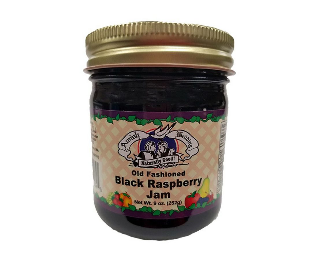 Black Raspberry Jam (9oz) - Troyer Market