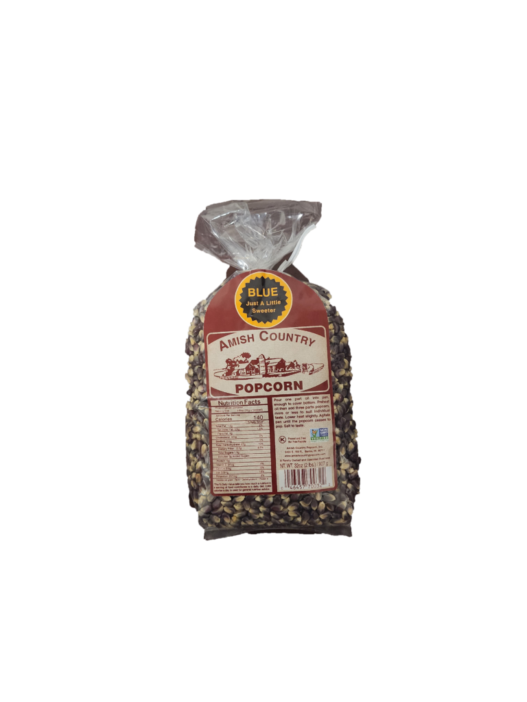 Amish Country Blue Kernel Popcorn (2lb) - Troyer Market