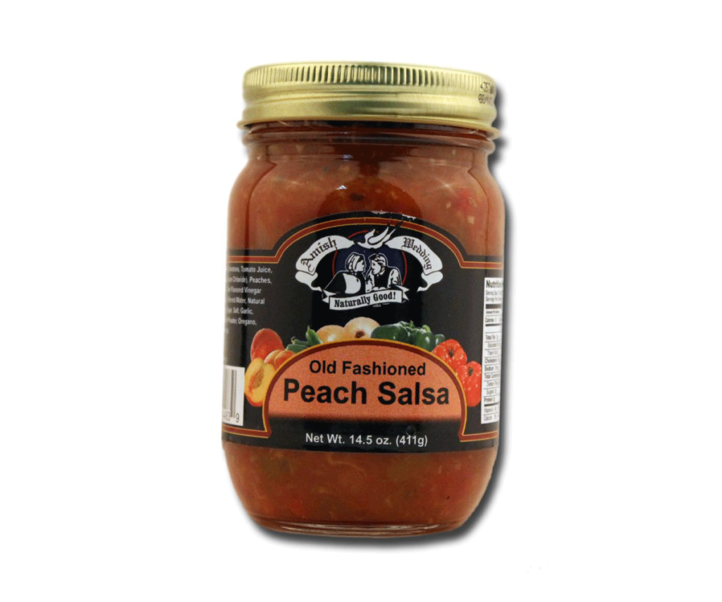 Peach Salsa (14.5oz) - Troyer Market